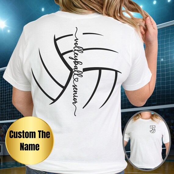 Volleyball Shirts Design Unisex Shirt, Custom Name Volleyball Shirt,