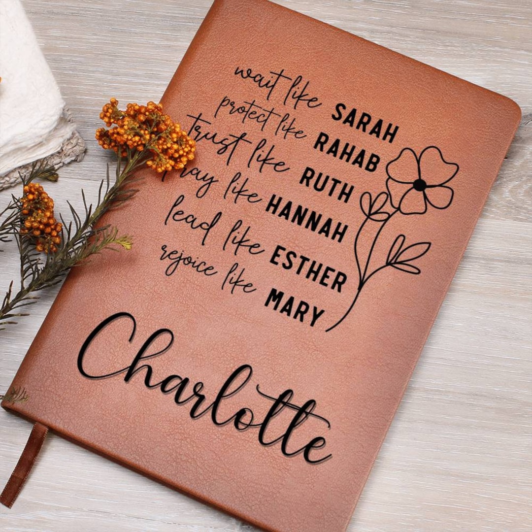 Personalized Prayer Journal for Women Custom Christian Diary Gift ...