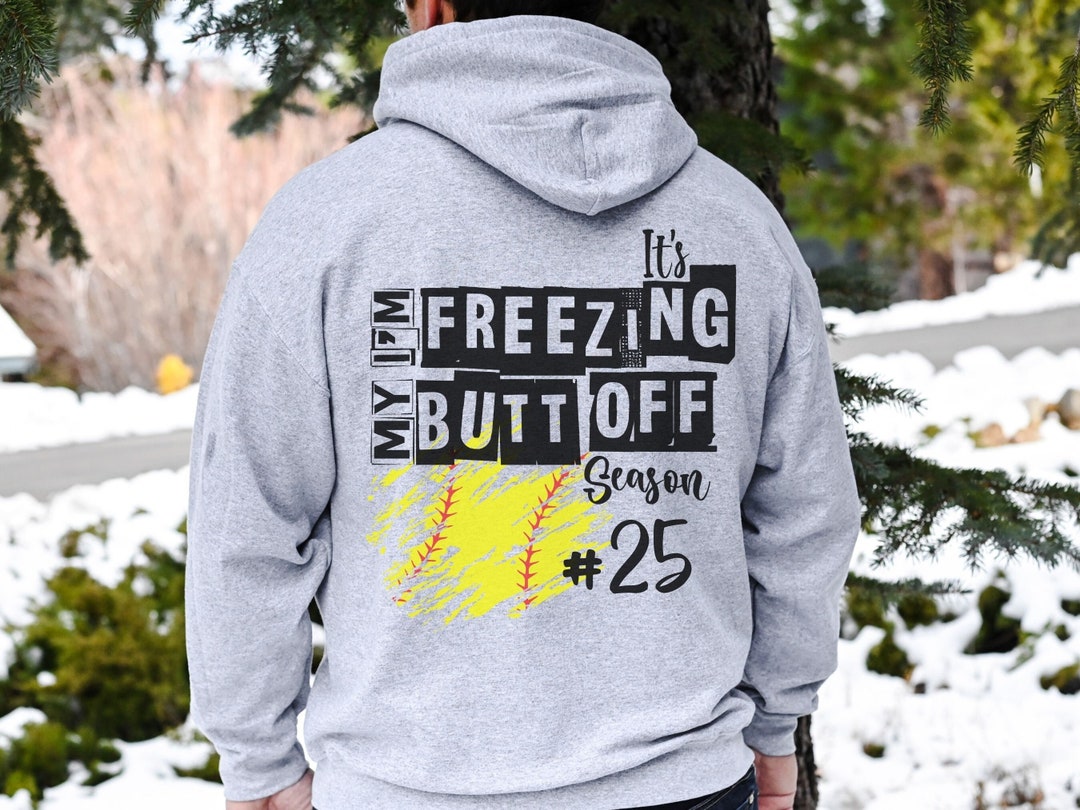 Personalized Softball Hoodie Funny Sports Dad Sweatshirt Coach Sport ...