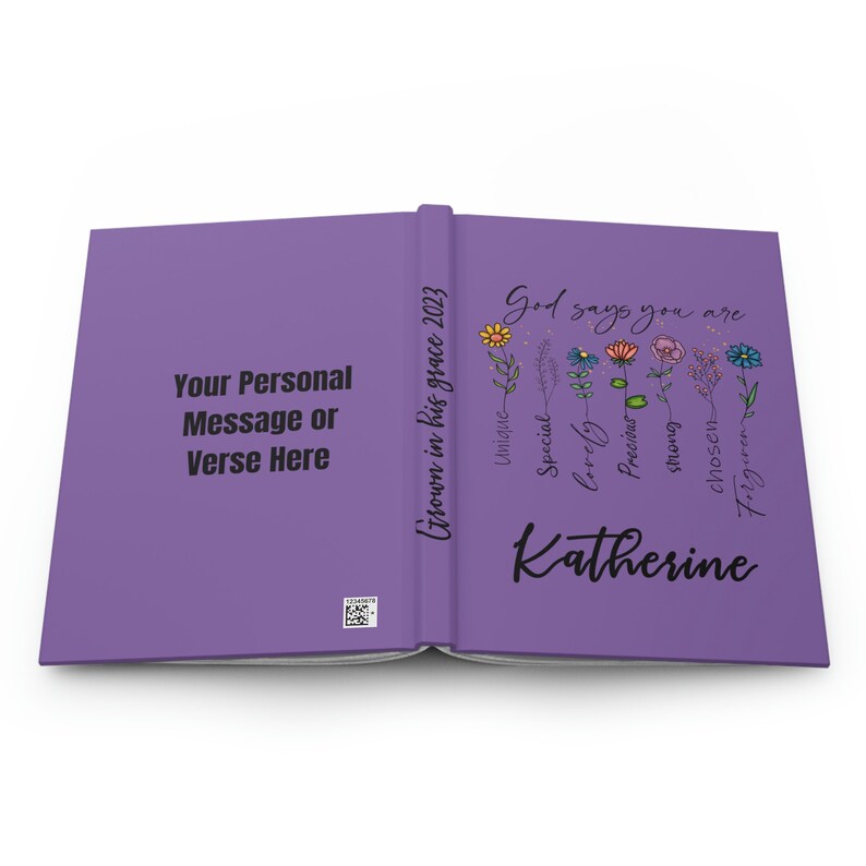 Personalized Christian Journal for Women Religious Notebook - Etsy