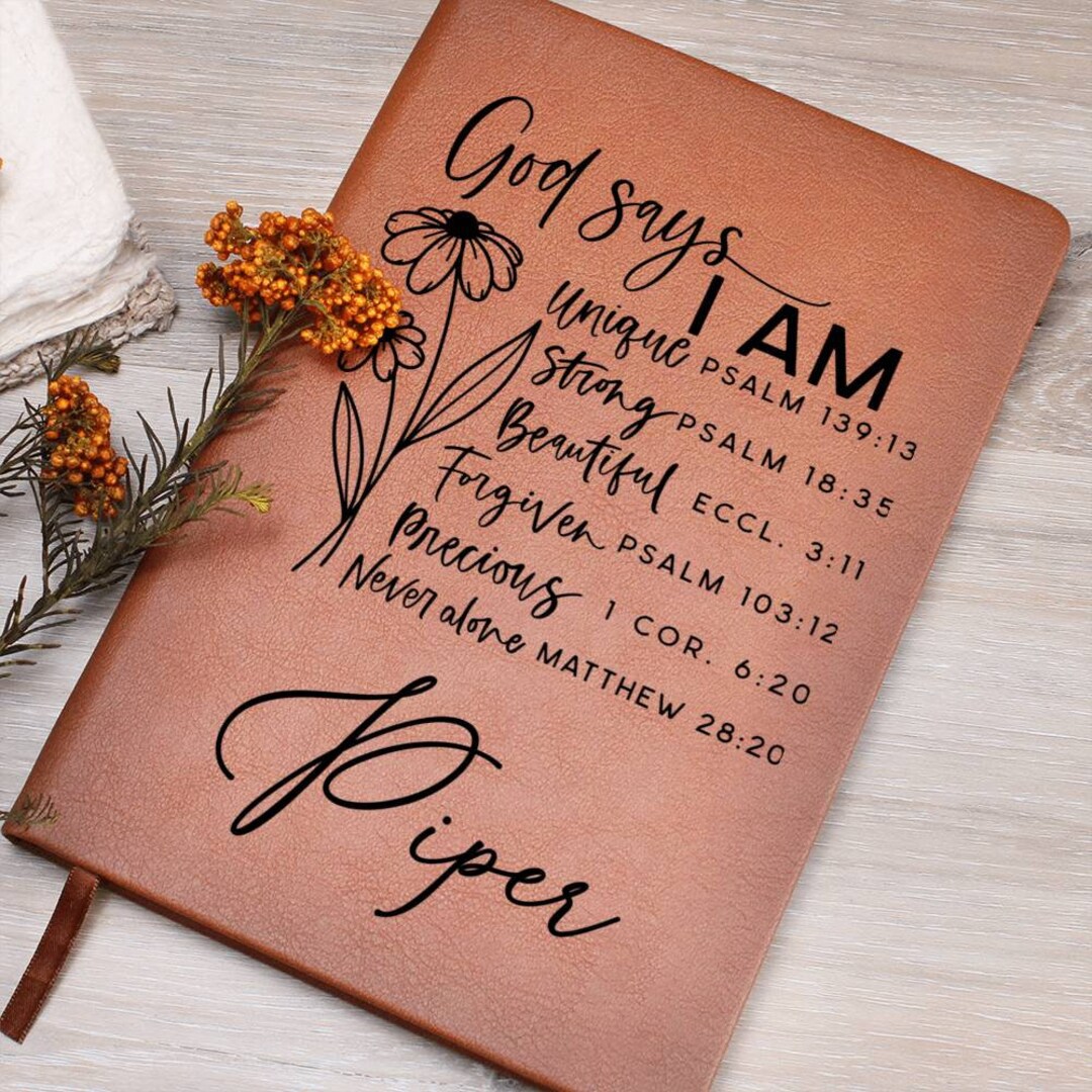 Personalized Prayer Journal for Women Custom Christian Diary Gift for ...