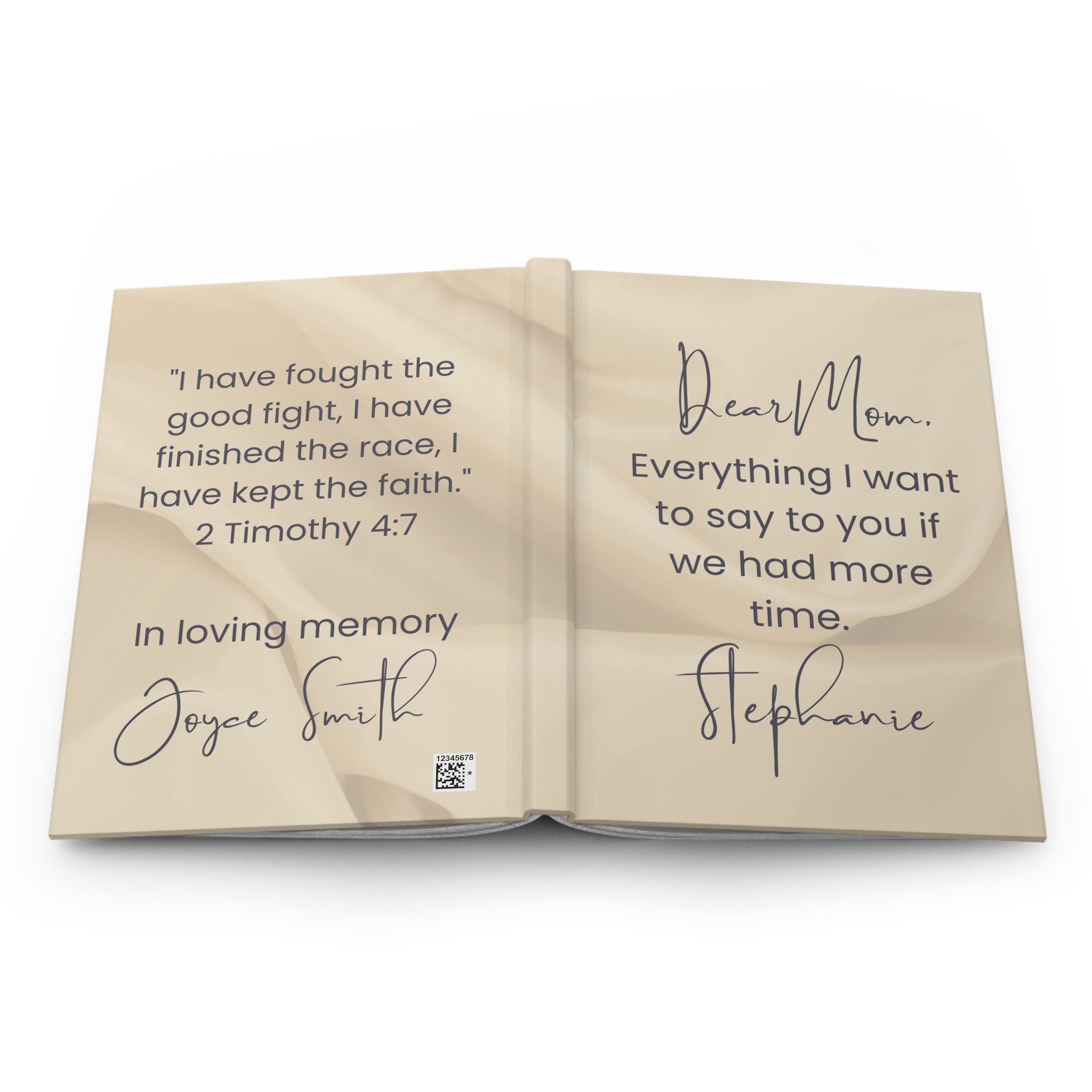 Christian Grief Gift Journal for Loss of Mom Loss of Mother - Etsy