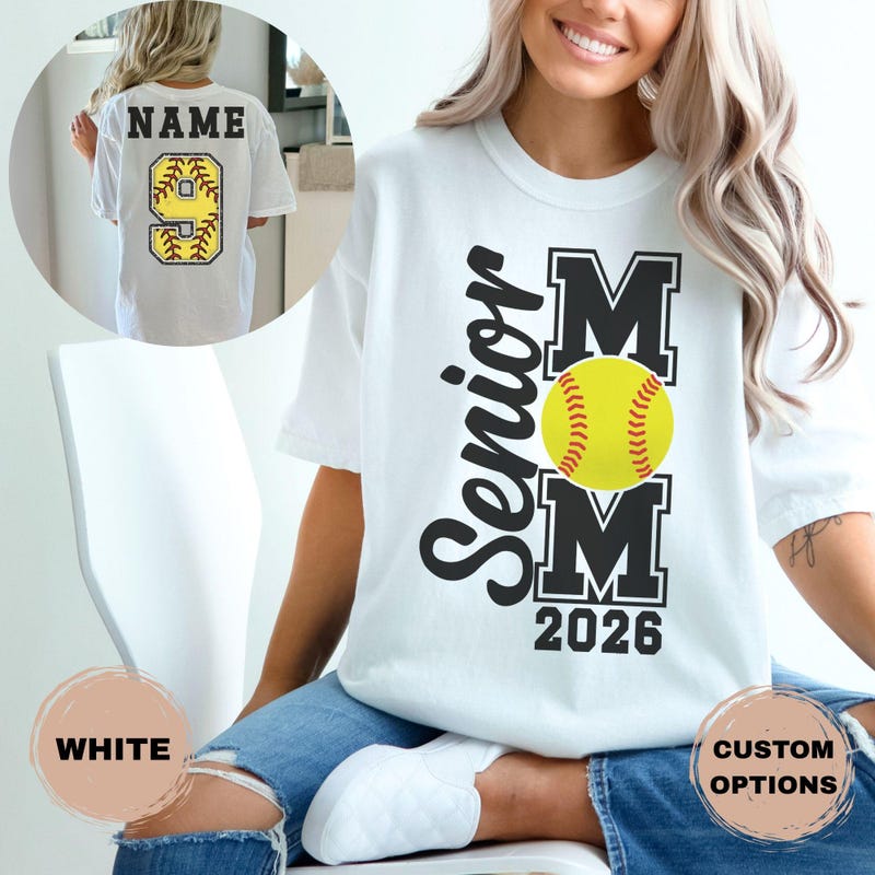 Senior 2026 Softball Png - Etsy
