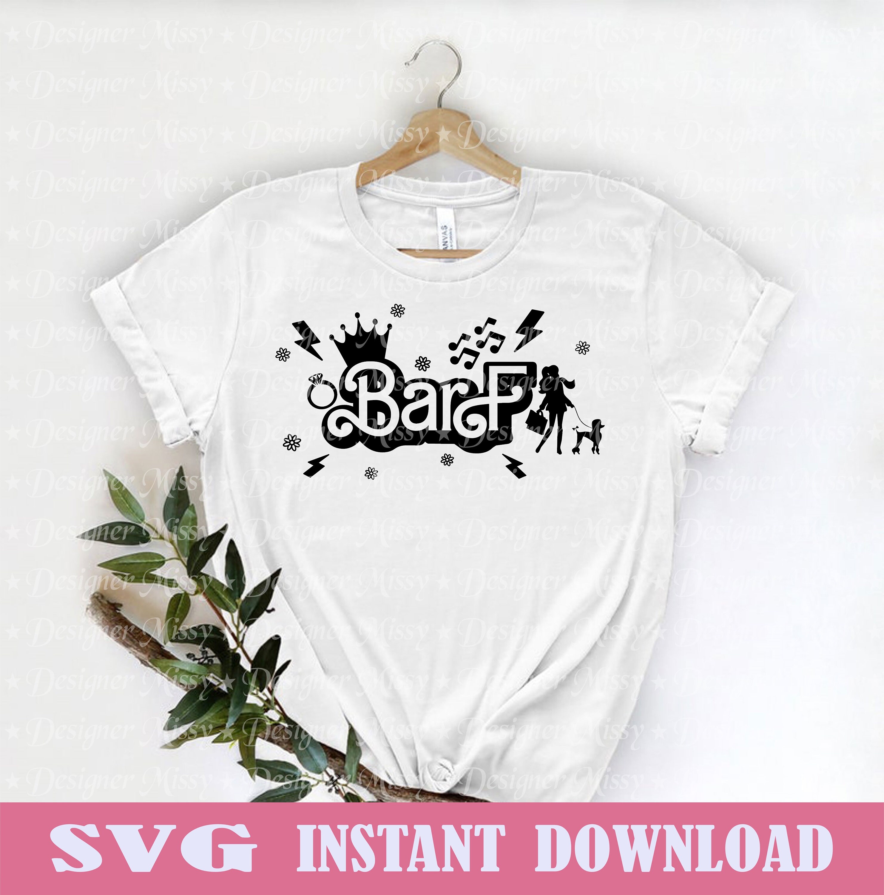 Barbi SVG, Barf SVG, Come on Barbi Svg, Let's Go Party Svg, Digital ...