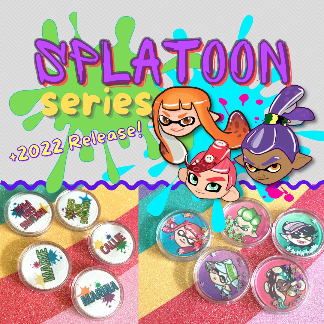 Splatoon Amiibo Coins With Original Art Including New 2022 - Etsy
