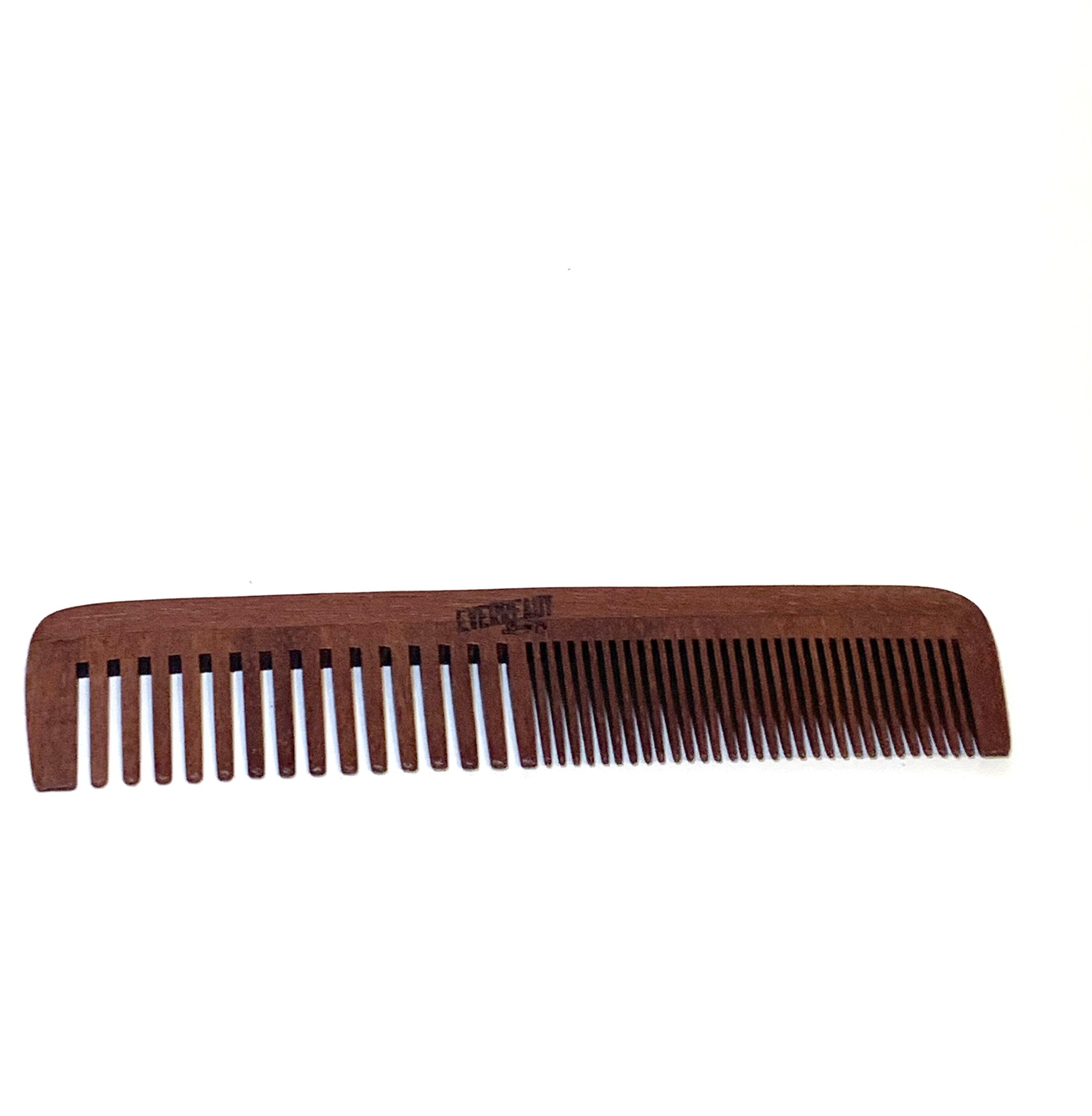 Everready Redwood Beard Comb - Etsy