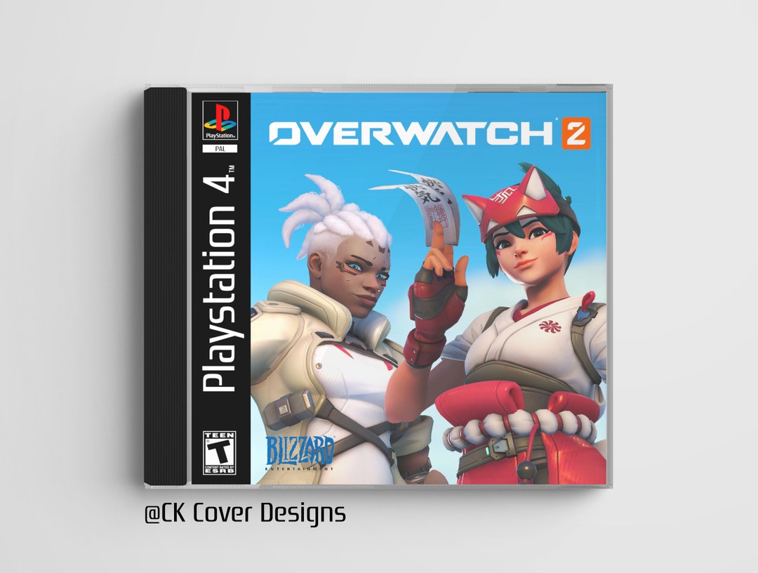 Overwatch 2 PS4 Custom PS1 Inspired Jewel Case - Etsy