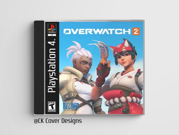 Overwatch 2 PS4 Custom PS1 Inspired Jewel Case - Etsy