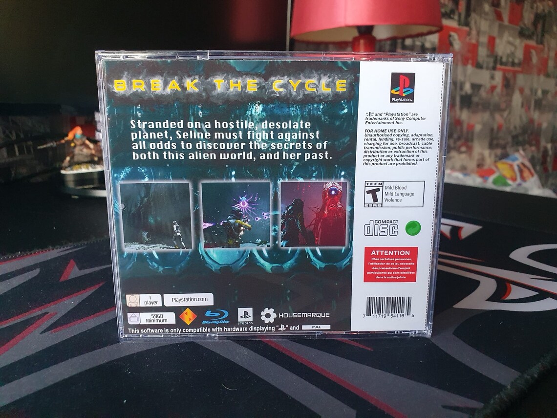 Returnal (PS5) Custom PS1 Inspired Jewel Case - Etsy