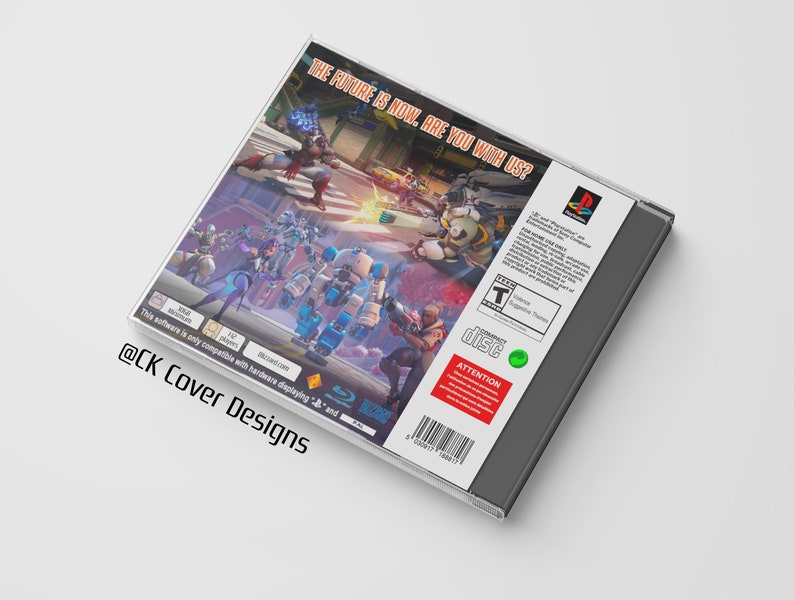 Overwatch 2 PS5 Custom PS1 Inspired Jewel Case - Etsy