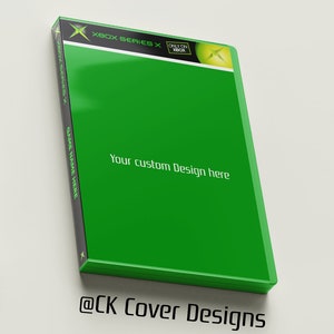 Your Custom Order Xbox Retro Inspired Custom DVD Case - Etsy