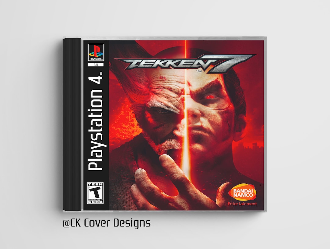 Tekken 7 PS4 Custom PS1 Inspired Jewel Case - Etsy
