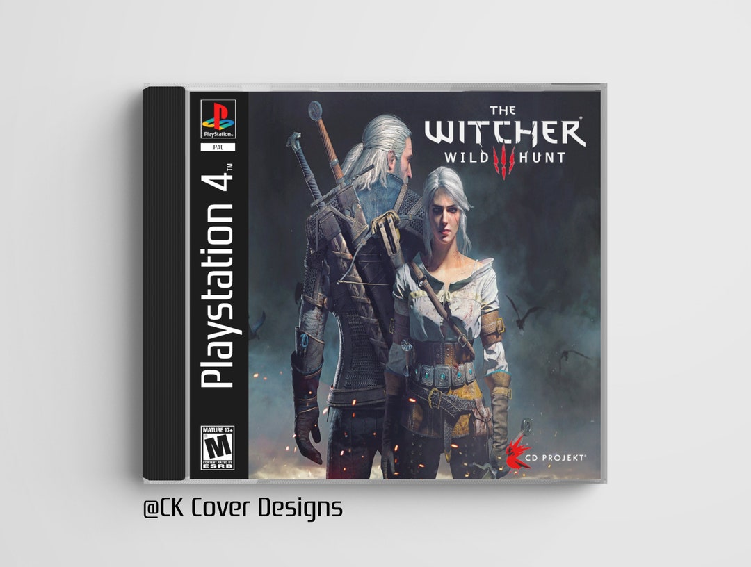 The Witcher 3 (PS4) Custom PS1 Inspired Jewel Case - Etsy