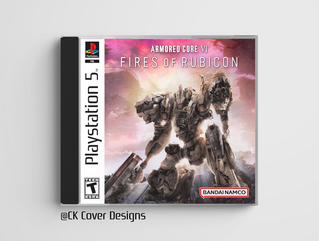 Armored Core VI (PS5) Custom PS1 Inspired Jewel Case - Etsy