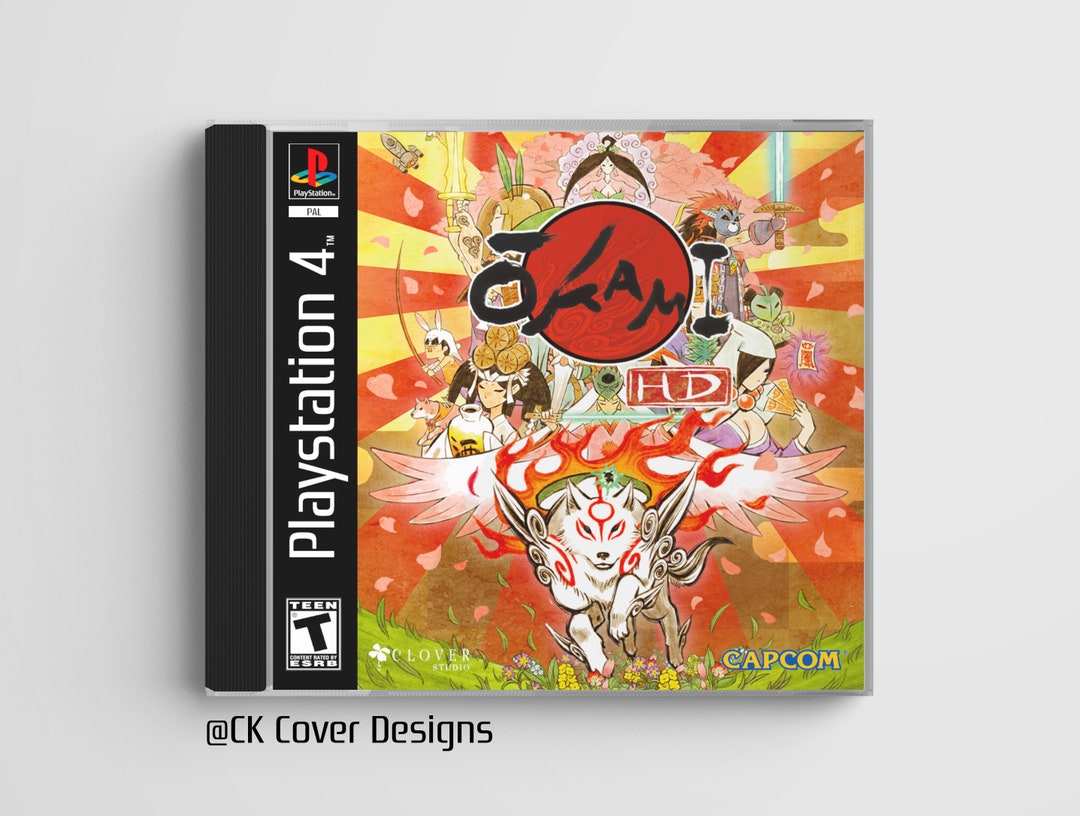 Okami (PS4) Custom PS1 Inspired Jewel Case - Etsy