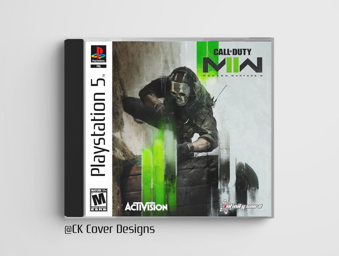 Modern Warfare 2 (PS5) Custom PS1 Inspired Jewel Case - Etsy