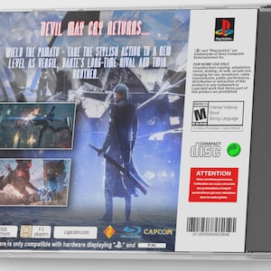 Devil May Cry 5 (PS5) Custom PS1 Inspired Jewel Case - Etsy