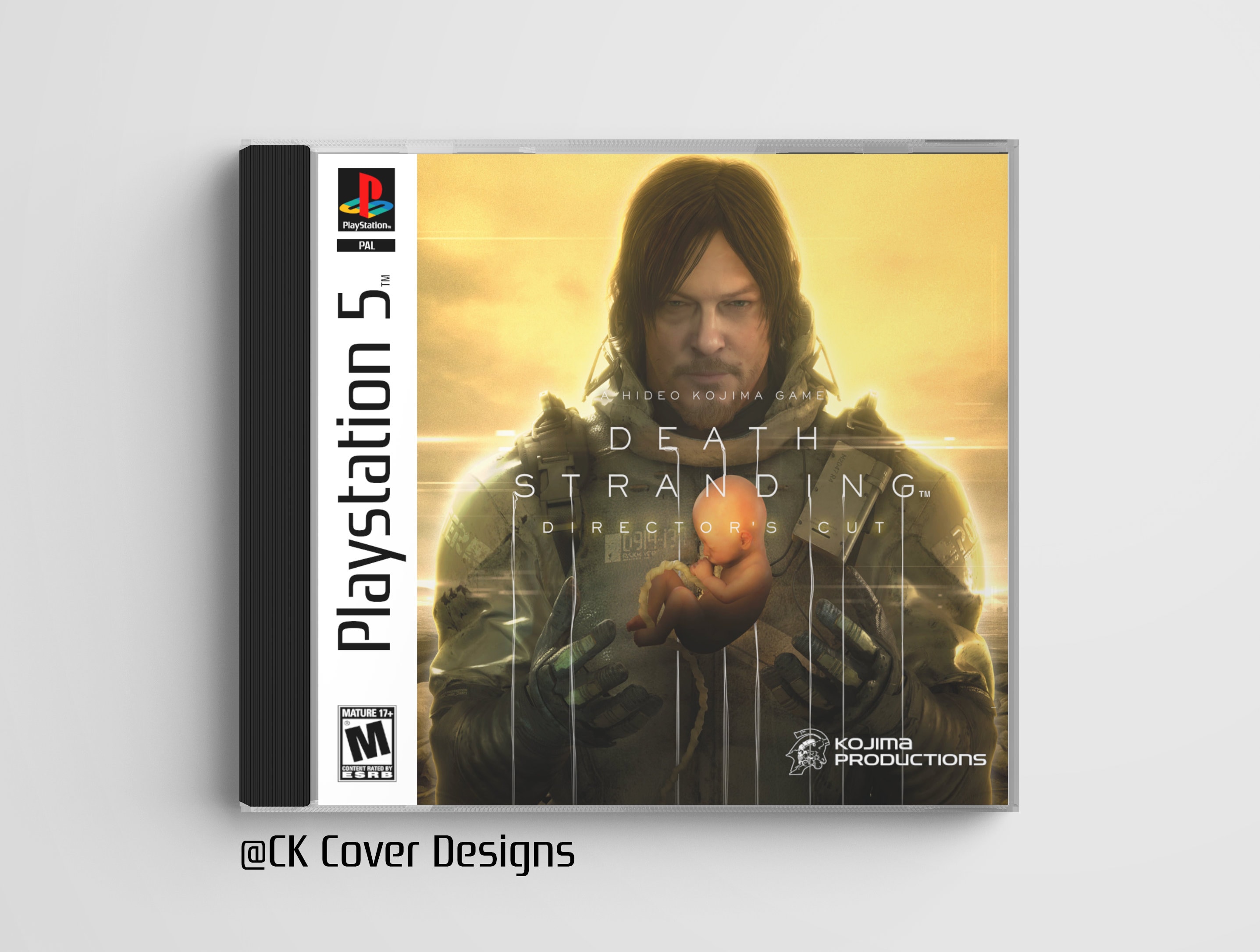 Death Stranding PS5 Custom PS1 Inspired Jewel Case - Etsy