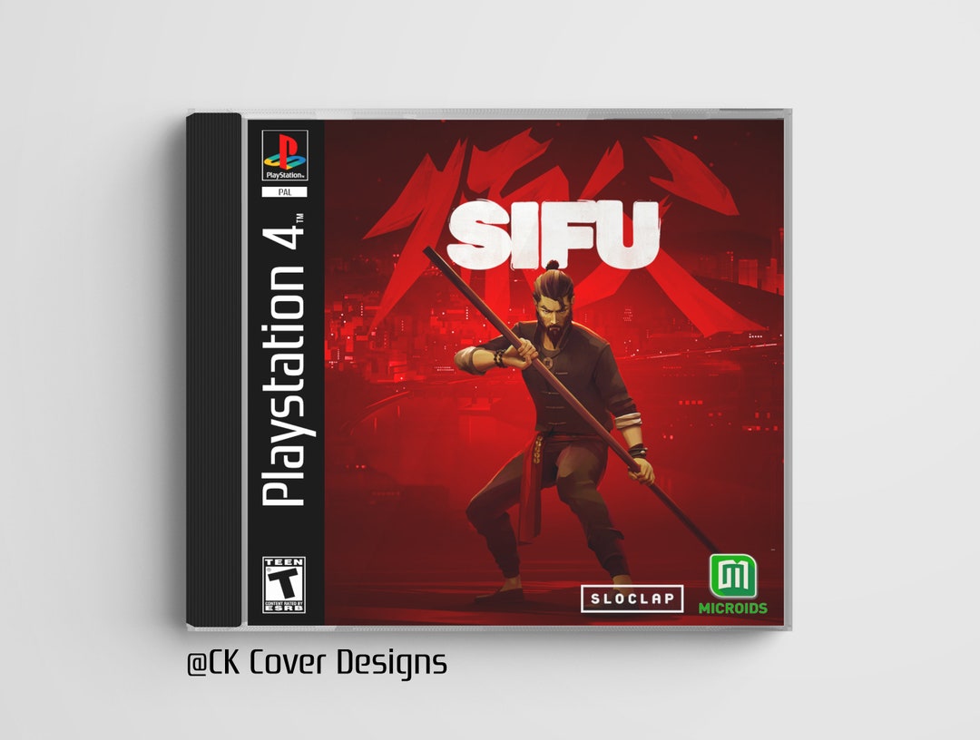 Sifu (PS4) Custom PS1 Inspired Jewel Case - Etsy