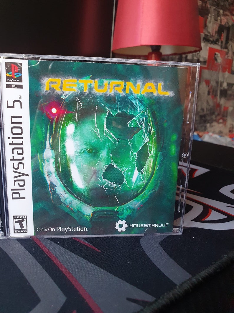 Returnal PS5 Custom PS1 Inspired Jewel Case - Etsy Canada