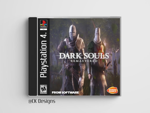 Dark Souls PS4 Custom PS1 Inspired Jewel Case - Etsy
