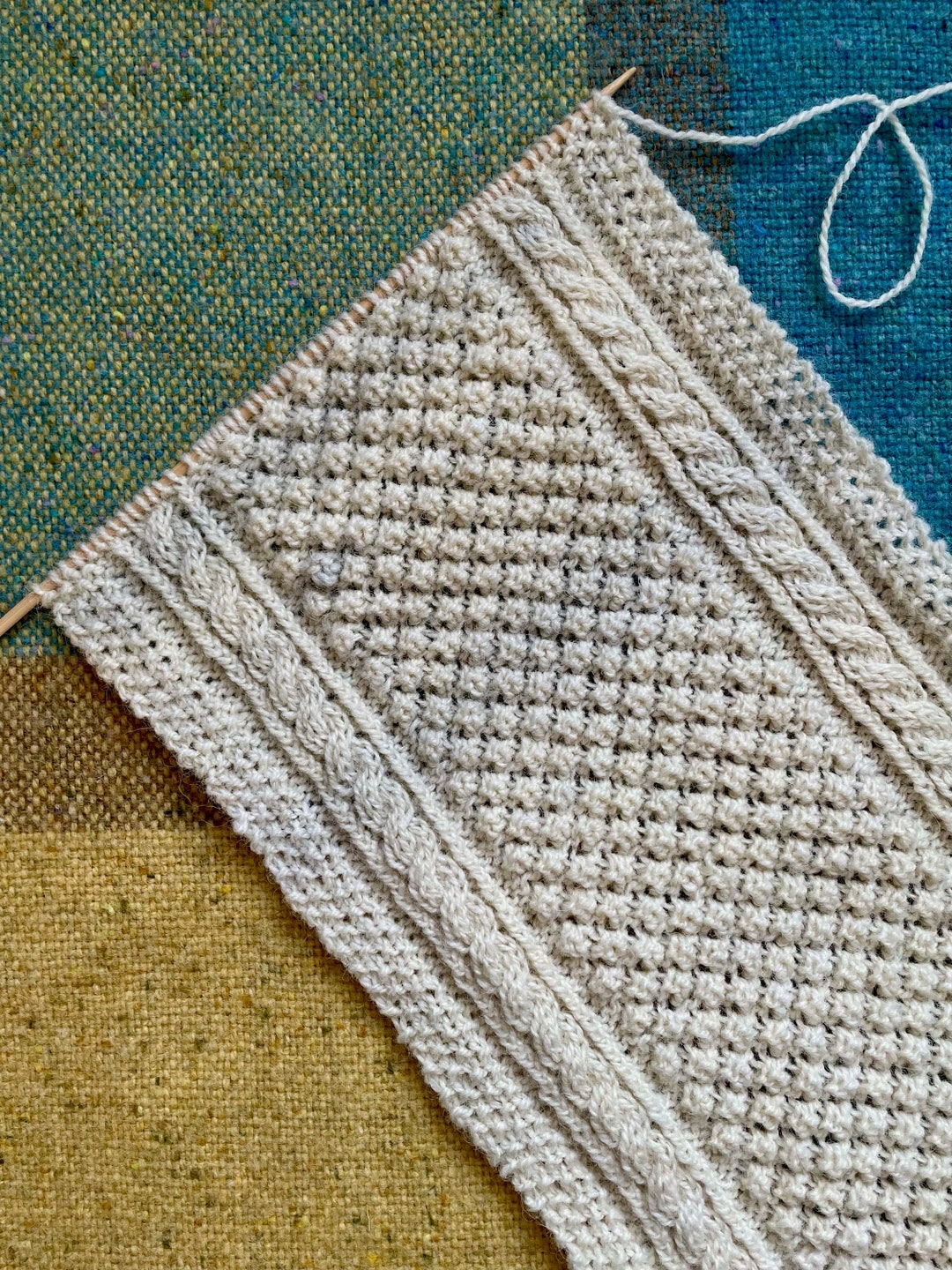 Knitting Pattern - Designed in Ireland - Traditional Irish Aran Cable ...