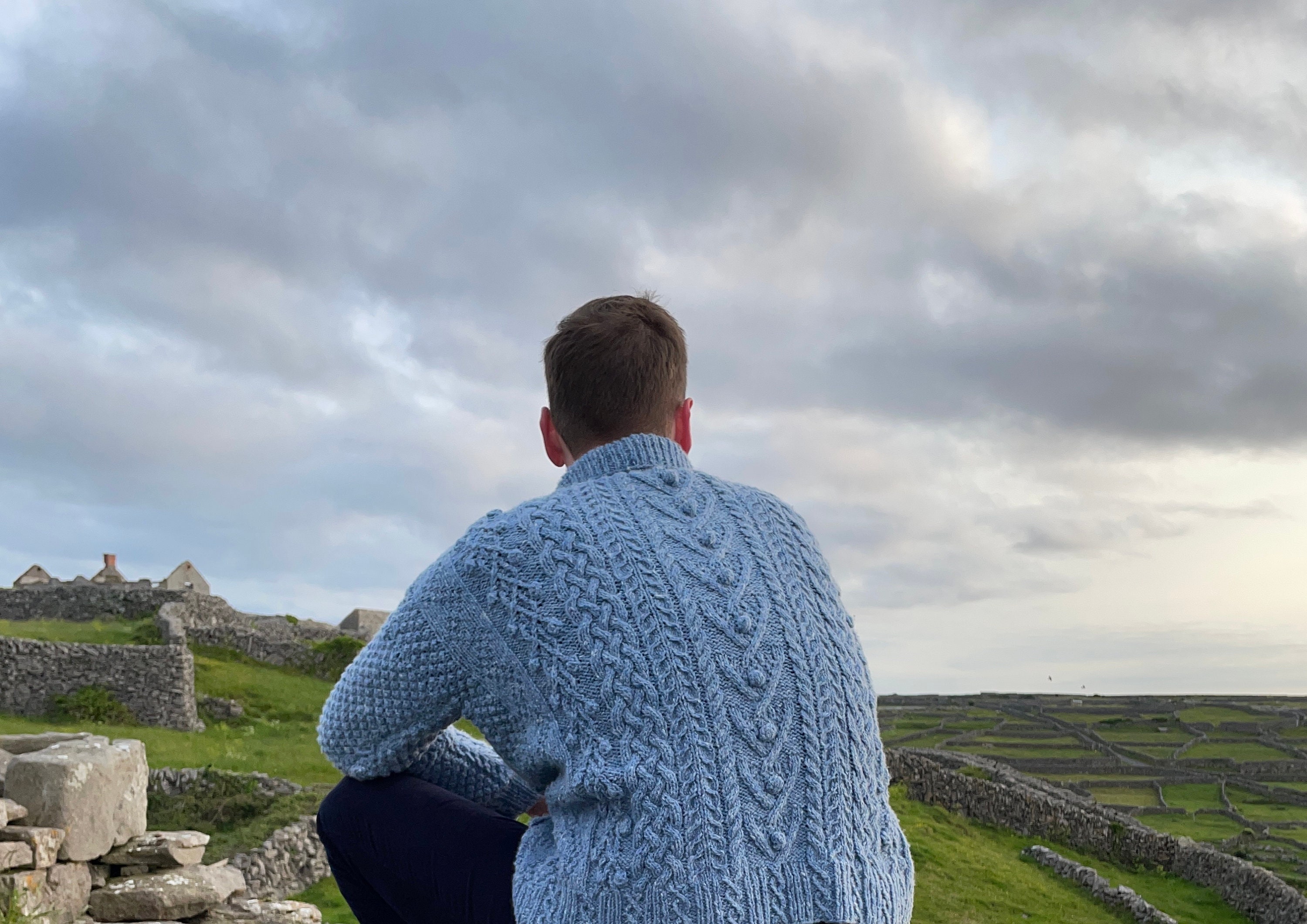 Knitting Pattern - Designed in Ireland - Traditional Irish Aran Cable ...