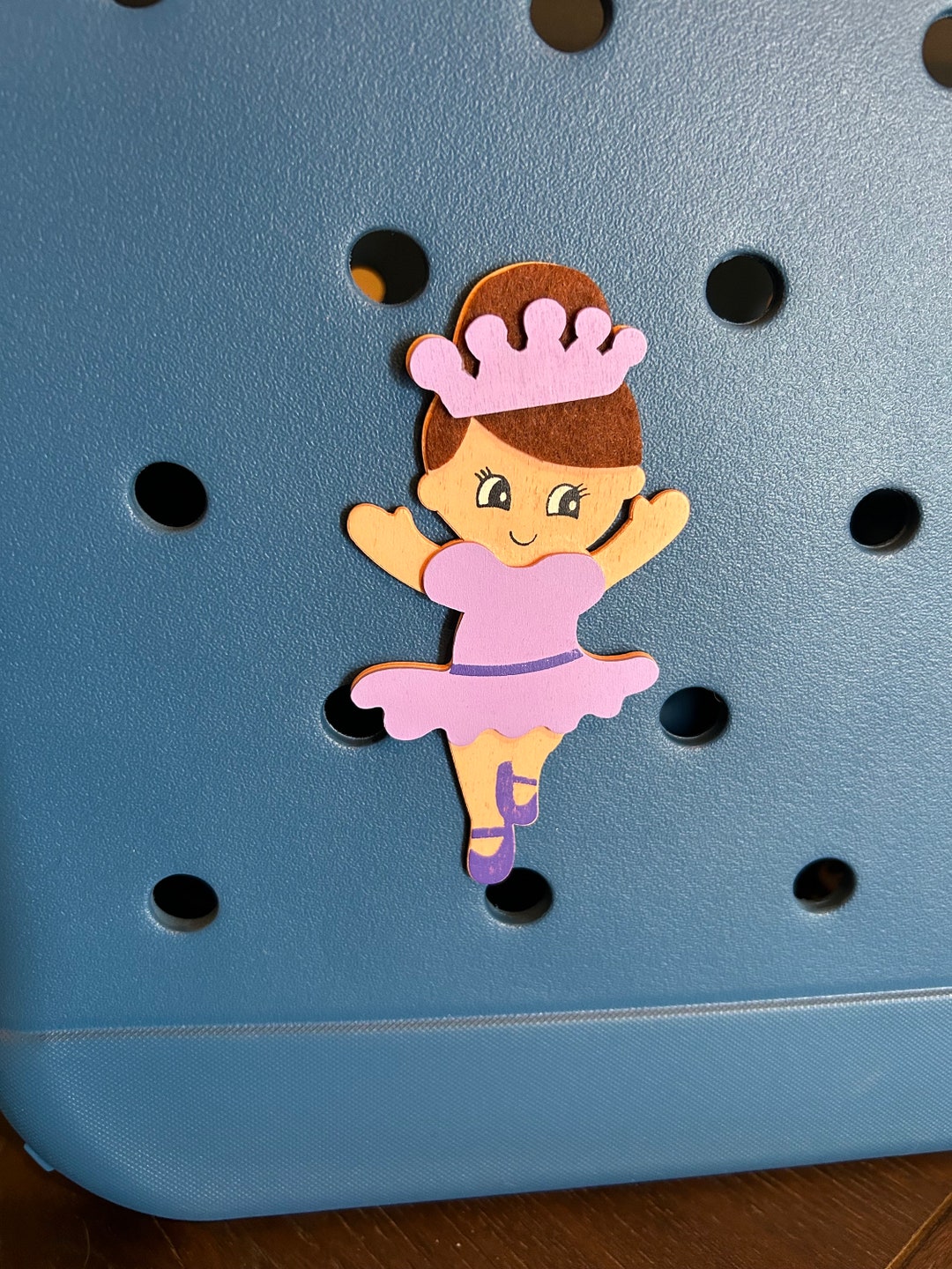 Ballerina Bogg Bag Button Charm - Etsy