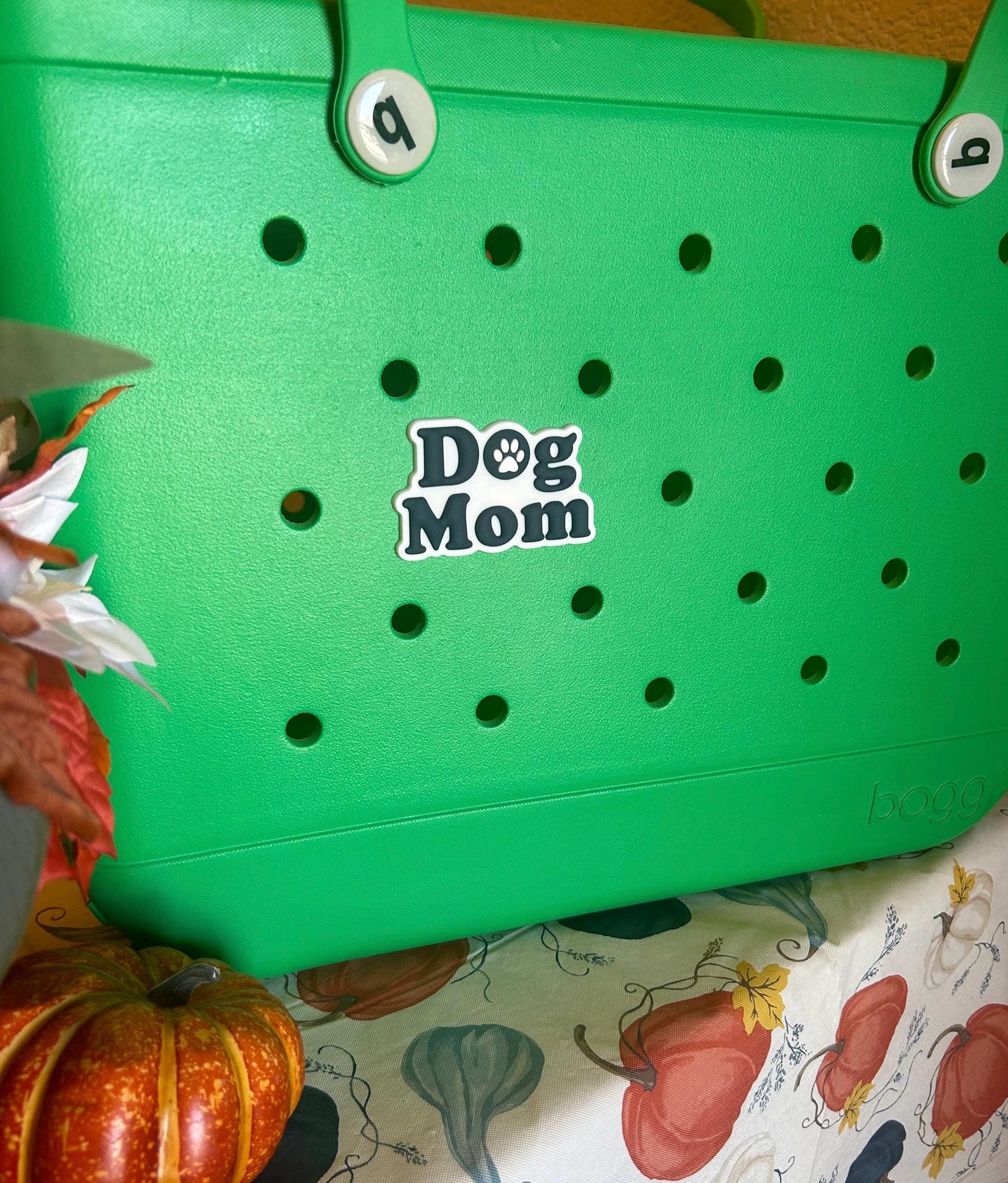 Dog Mom Bogg Bag Charm - Etsy