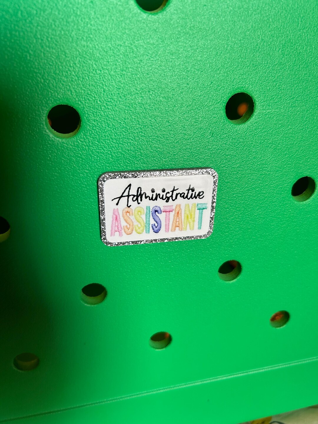 Administrative Assistant Bogg Bag Button Charm - Etsy