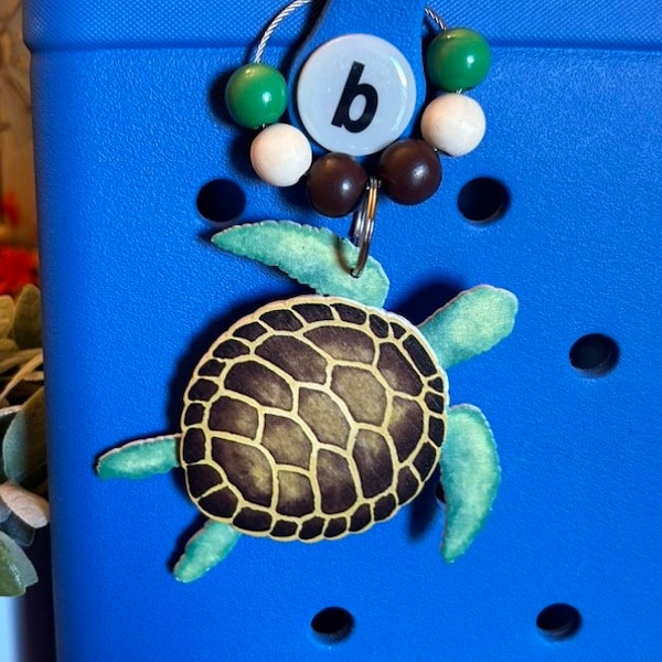 Beaded Turtle Keychain - Etsy