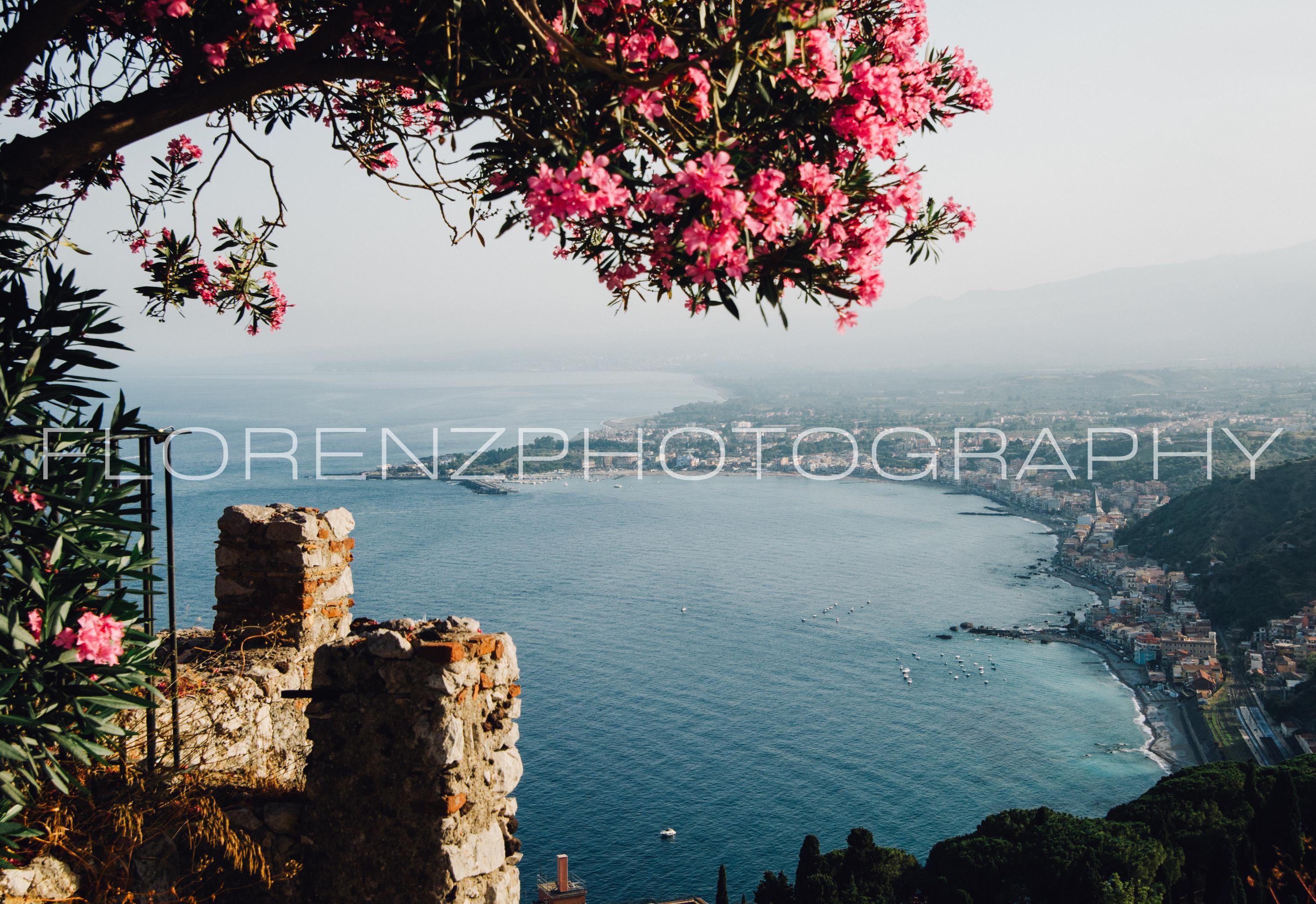 Taormina, Sicily Landscape Printable Digital Download - Etsy