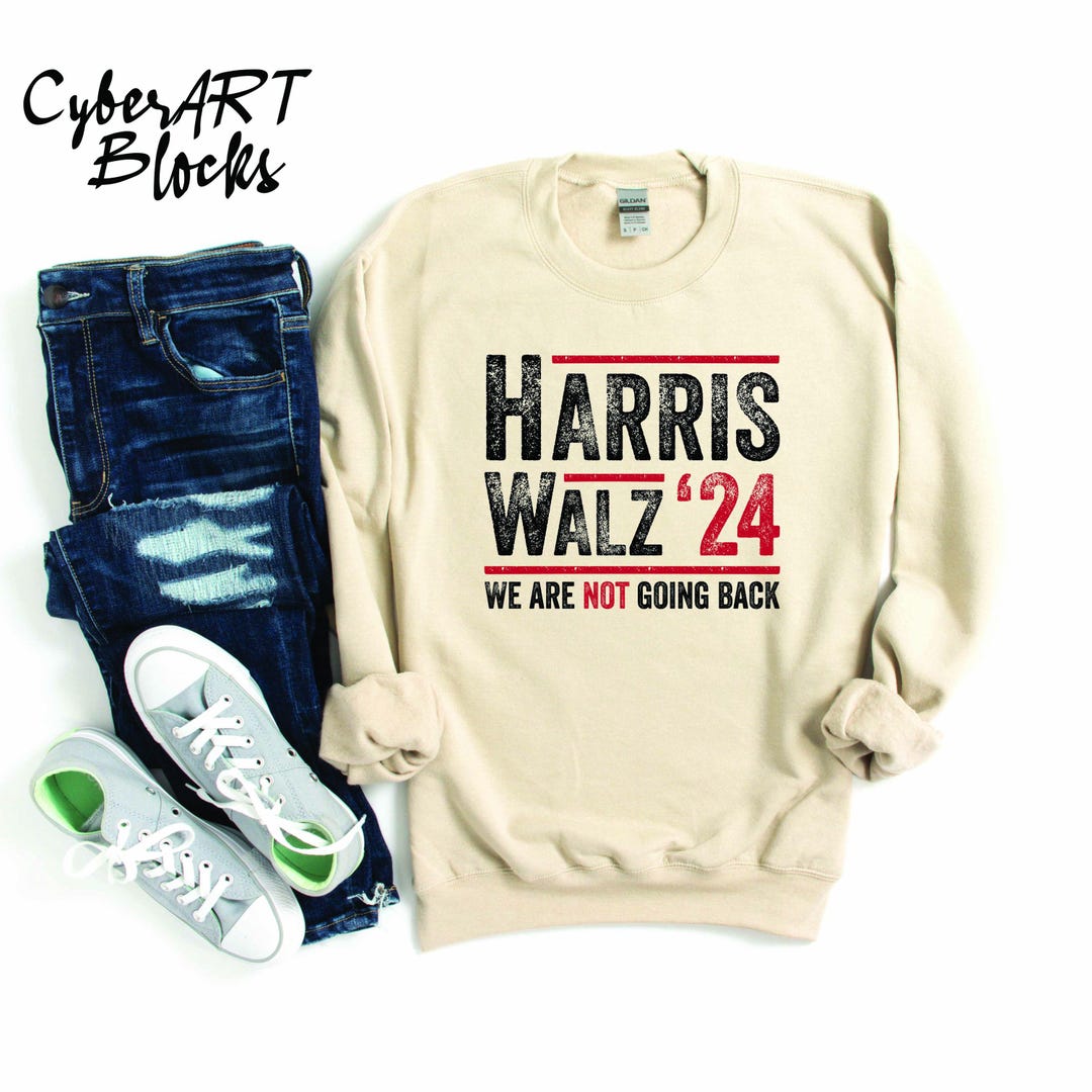 Harris Walz Sweatshirt, Kamala Harris Sweatshirt, Democrat Sweatshirt ...