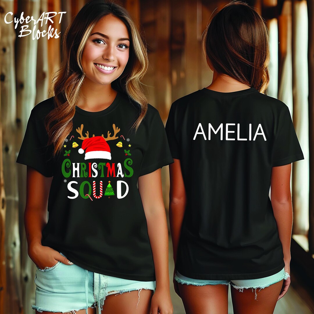 Christmas Squad Shirt, Family Christmas 2025 Shirts, Christmas Group ...