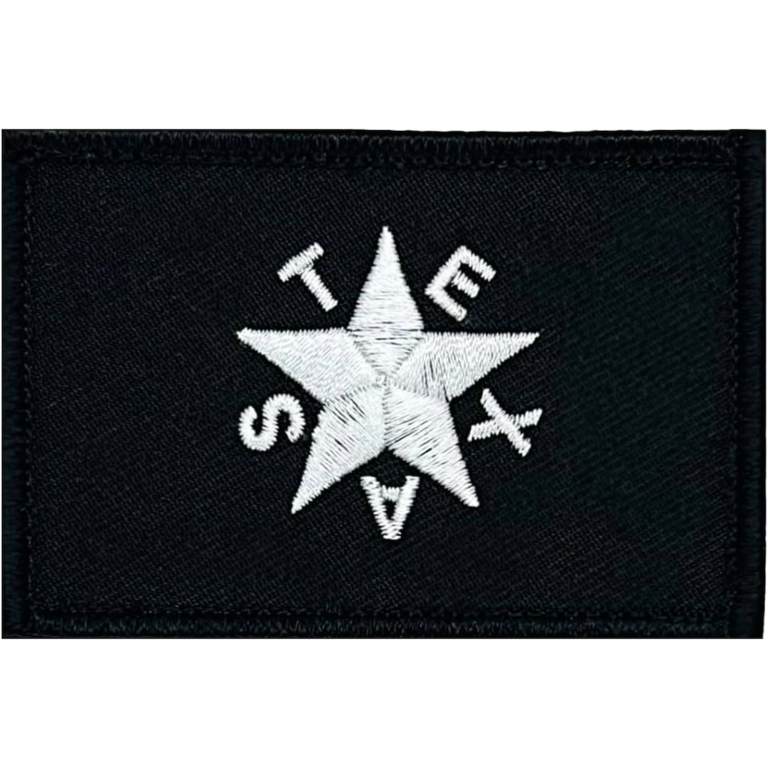 Revolution Lone Star TX Tactical Morale Patch Hook Fastener - Etsy