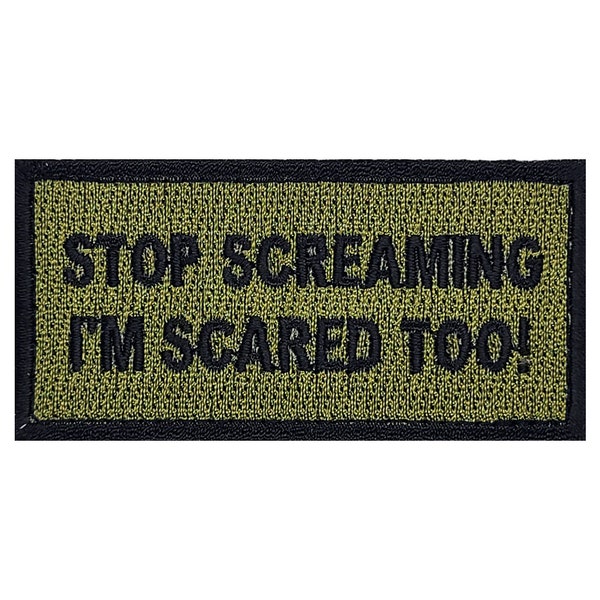Stop Screaming I'm Scared Too Sticker - Etsy