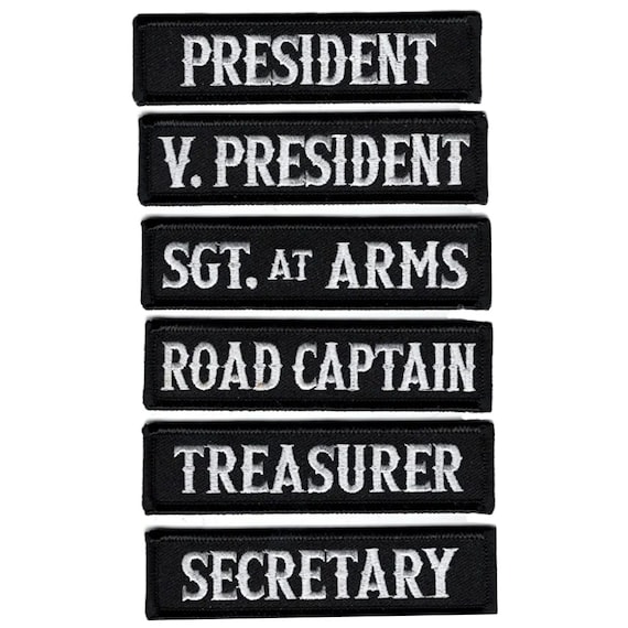 Sgt At Arms Patch, Motorcycle Club Patches For Bikers By, 57% OFF