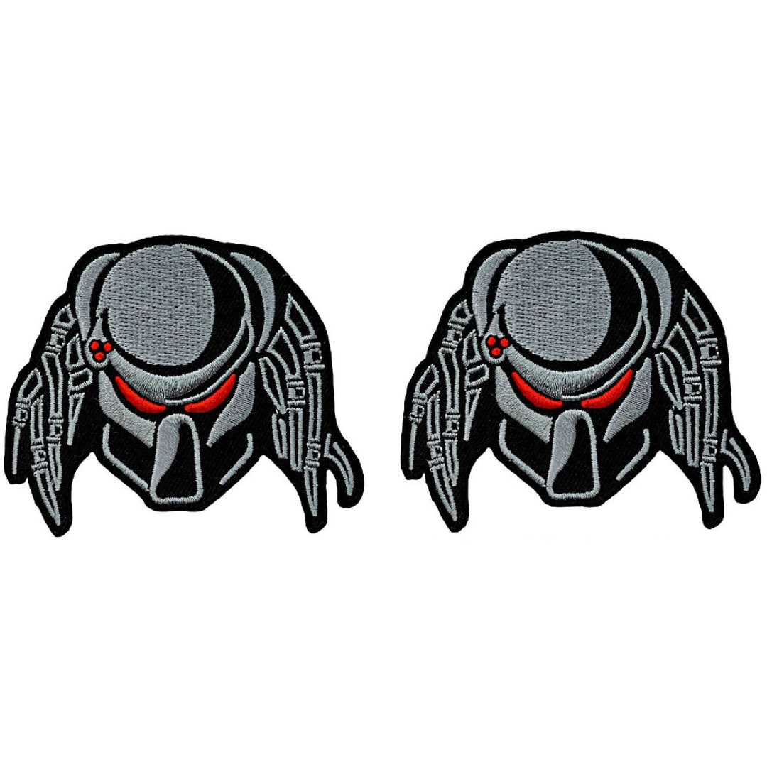 Predator Alien Movie Embroidered Patch 2pc Bundle 3 X 2.5 - Etsy