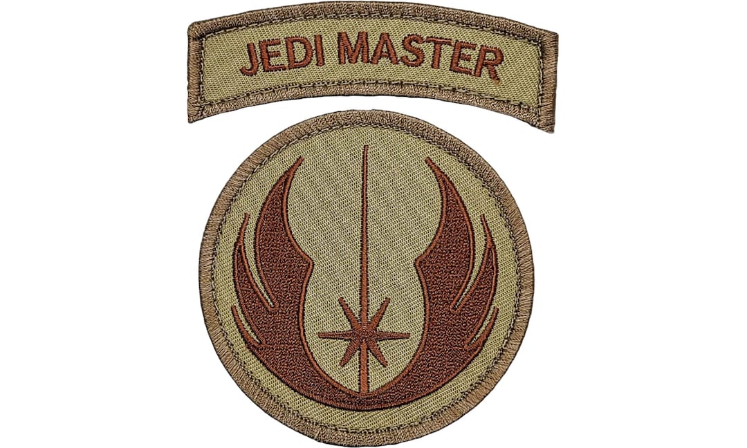 Jedi Order & Jedi Master Tab Patch Bundle Set 2pc Hook - Etsy
