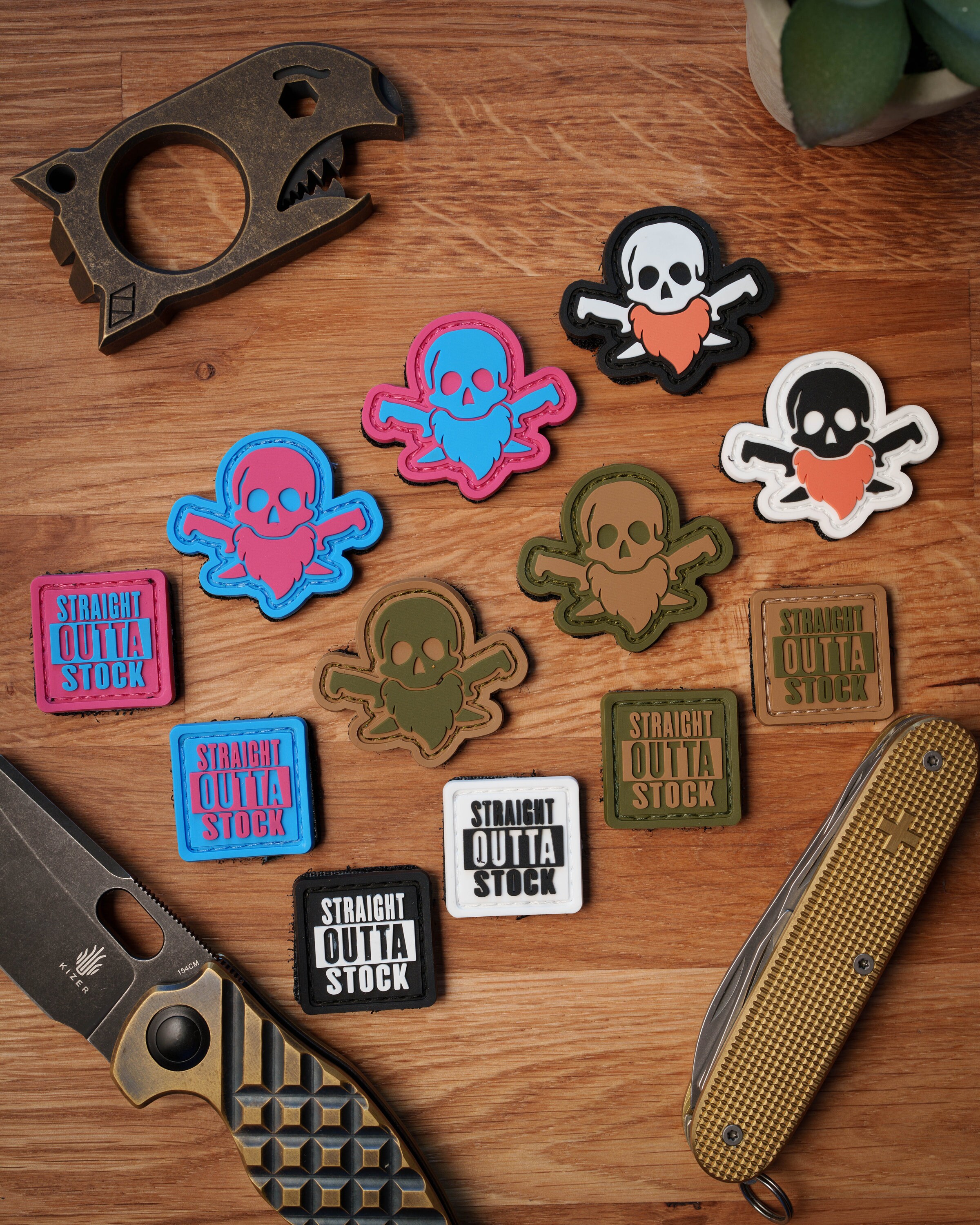 EDC - Gingerbeard Logo - Ranger Eye Patch - Etsy