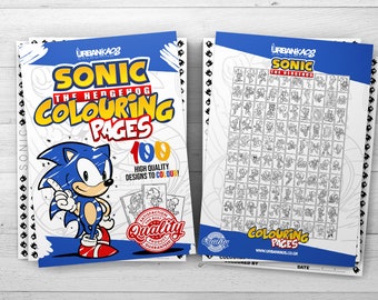 Sonic Print Sheets - Etsy