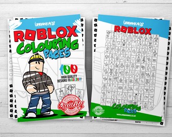 Roblox Coloring Books - Etsy Australia