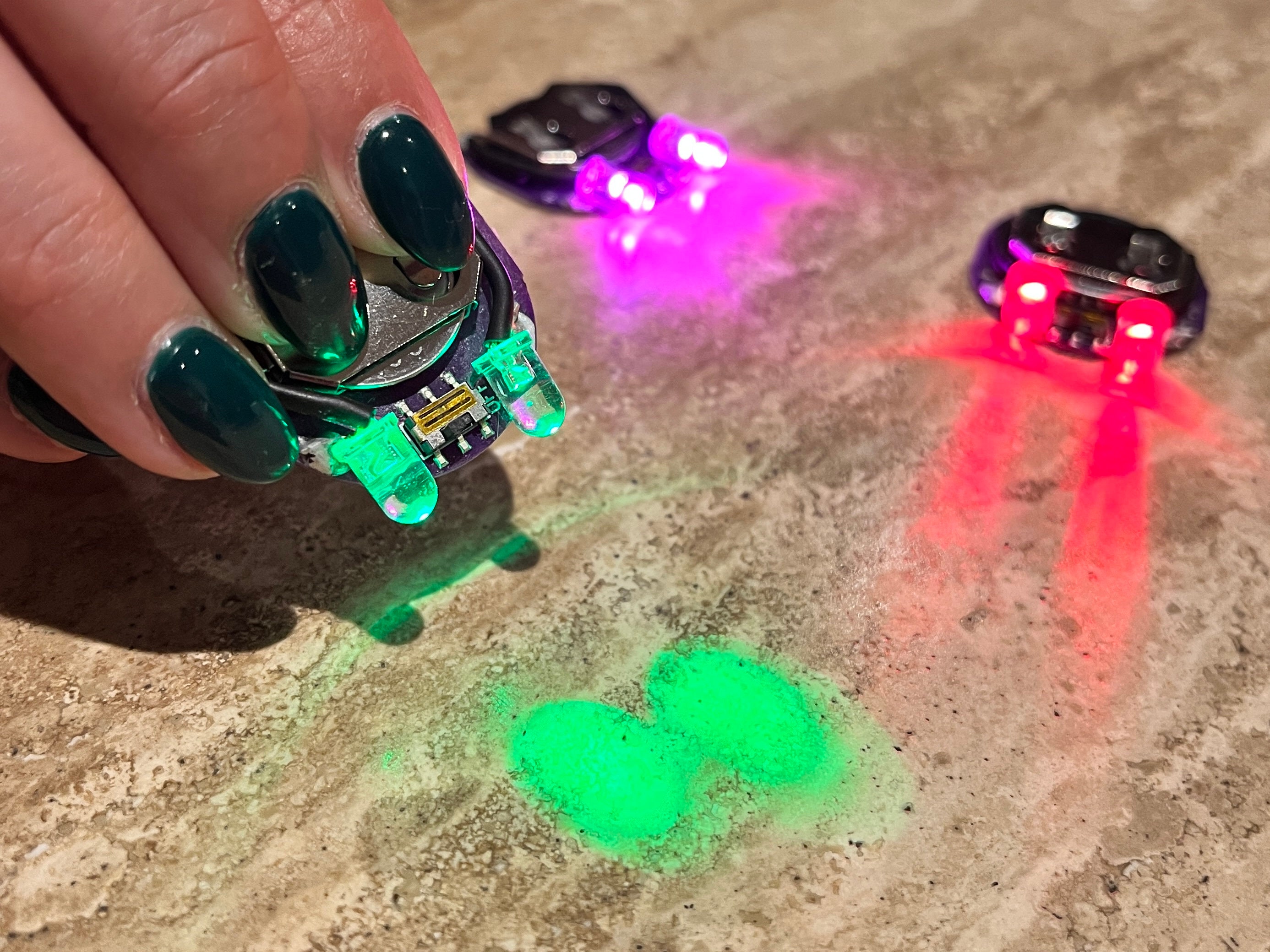 LED Rave Orbit Light Halloween Christmas Present EDM Super Bright ...