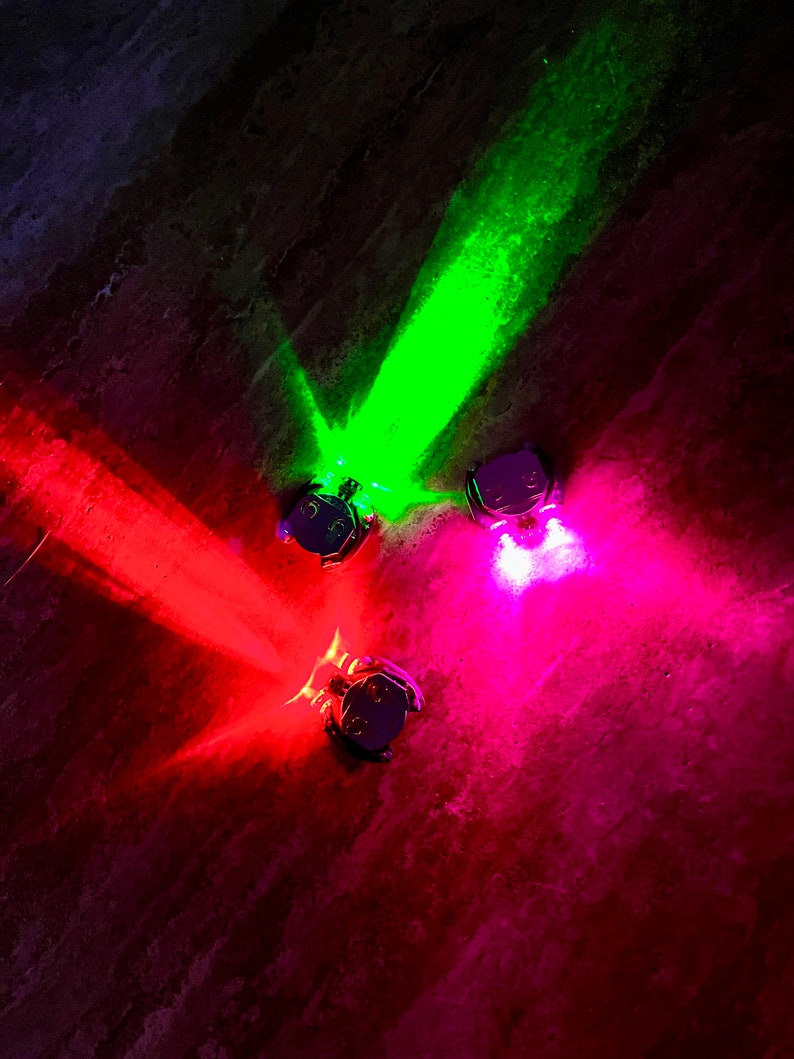 LED Rave Orbit Light Halloween Christmas Present EDM Super Bright ...