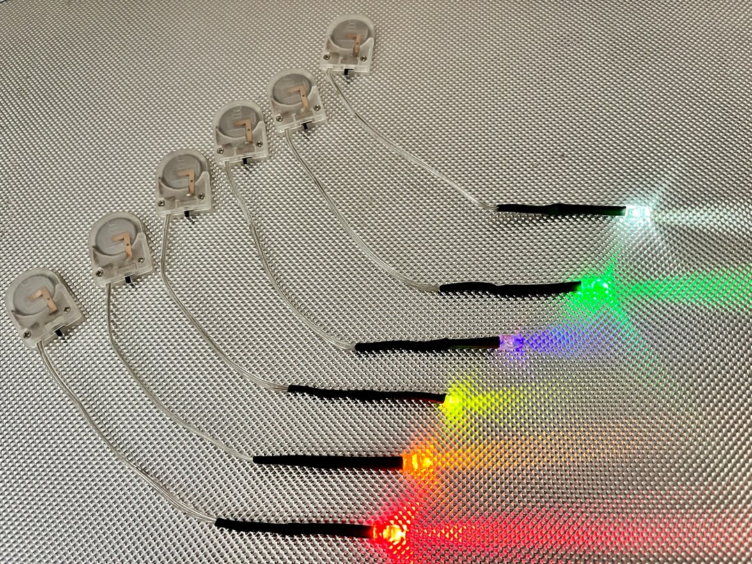 LED Light Kit Costplay Halloween Cyberpunk Fursuit Accessories Eyes ...
