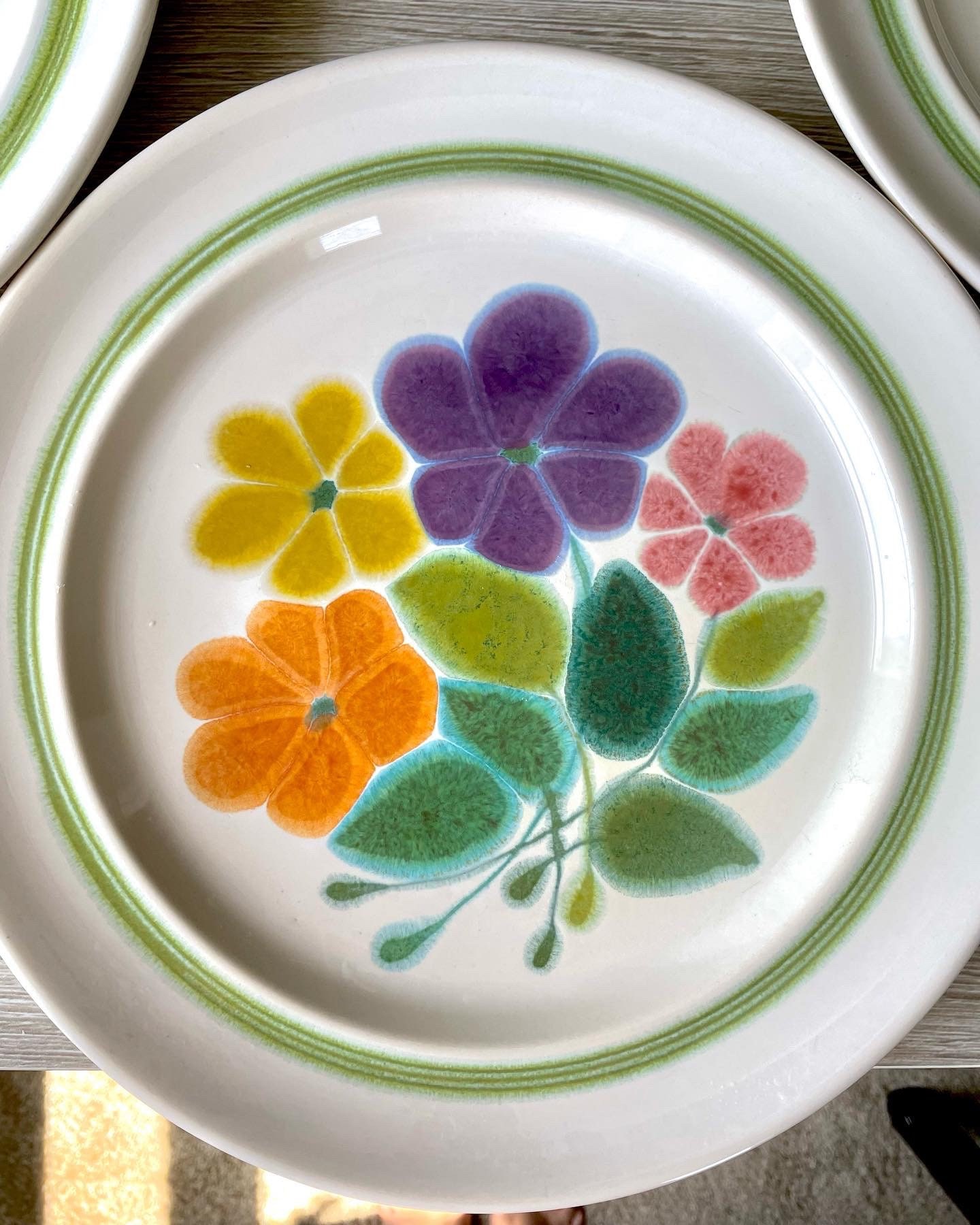 Franciscan Floral Earthenware Oven Safe Dinnerware 21 Pcs - Etsy