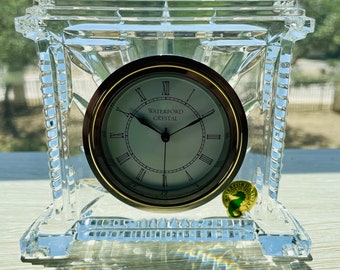 Waterford Crystal Clock Ireland - Etsy
