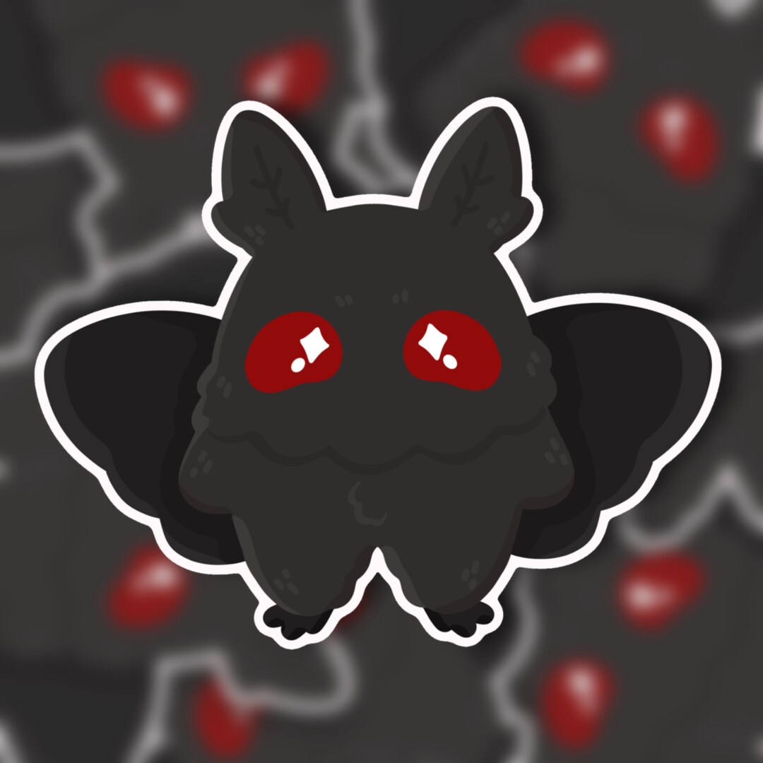 Little Mothman Cute Cryptid Sticker - Etsy