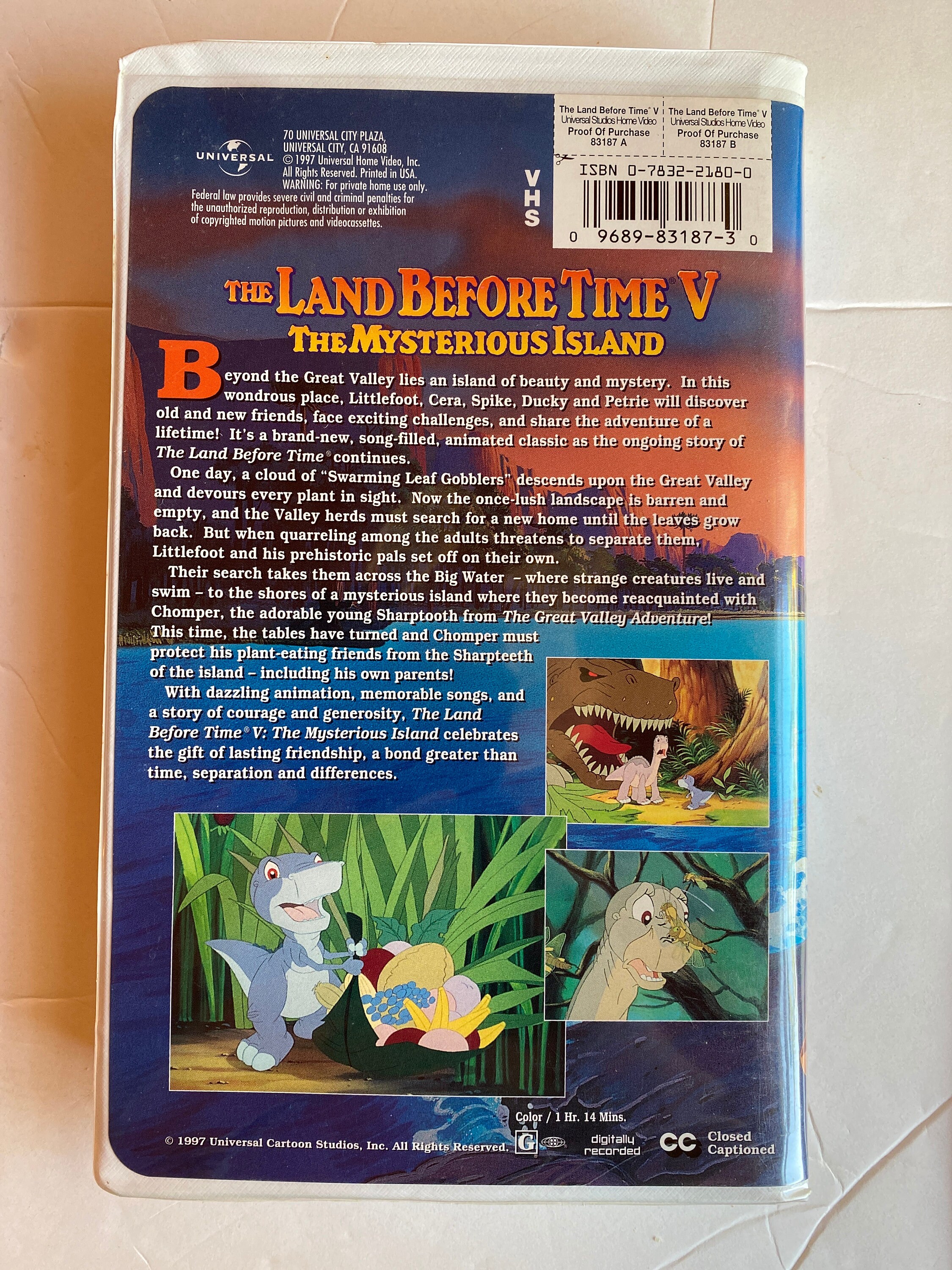 The Land Before Time V The Mysterious Island Dvd