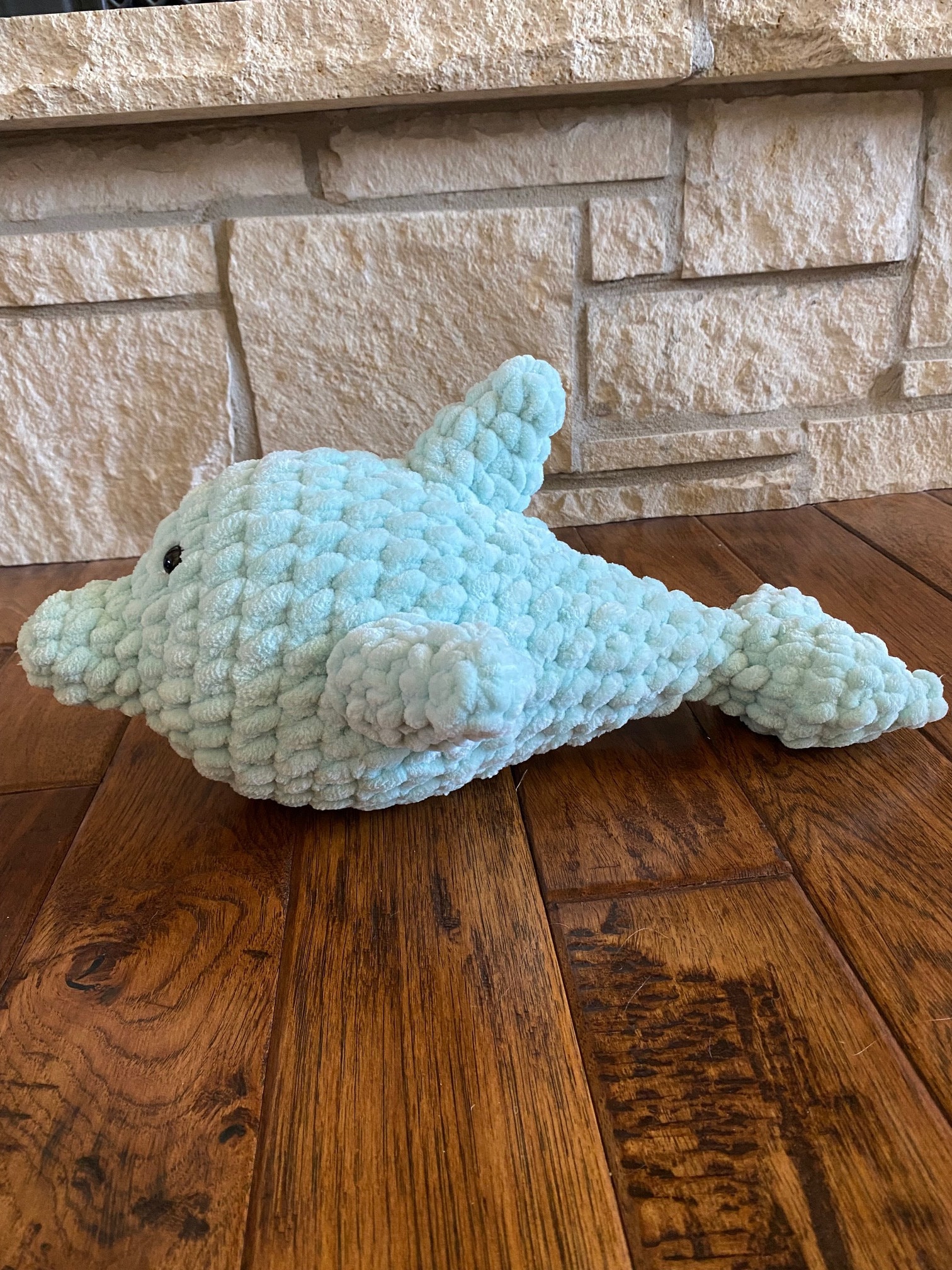 Jumbo Crochet Dolphin Plushie - Etsy